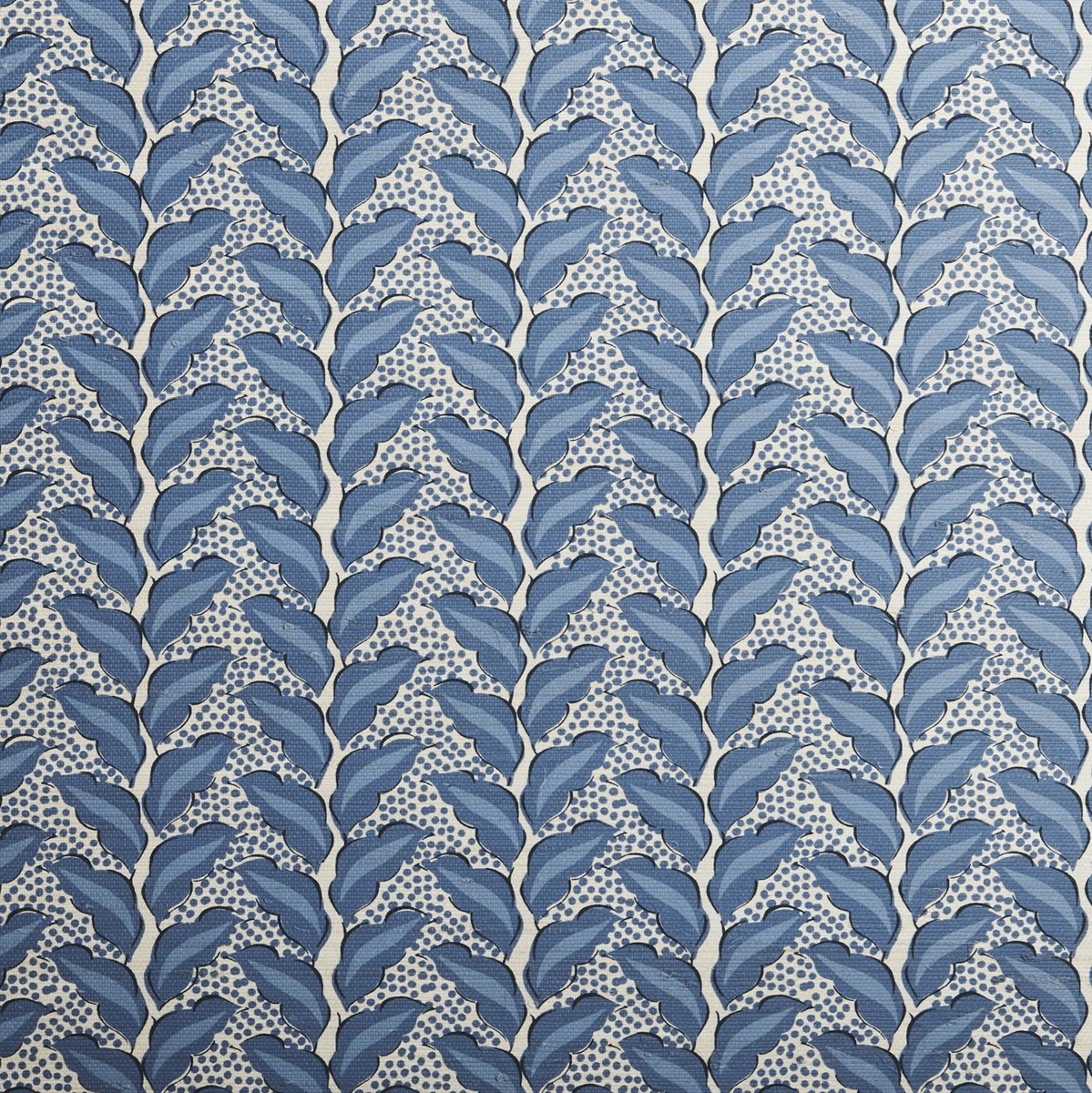 Cassis Grasscloth Wallpaper Wallpaper in Prussian Blue Color by Serena ...